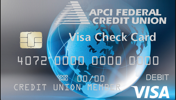 Visa® Debit Card - APCI Federal Credit Union